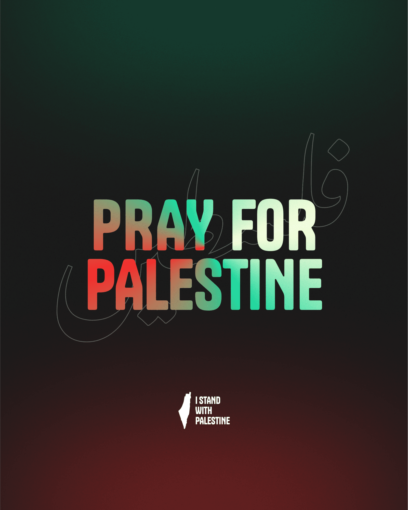 I Stand With Palestine • Download Free Palestine Protest Graphics • RZV ...